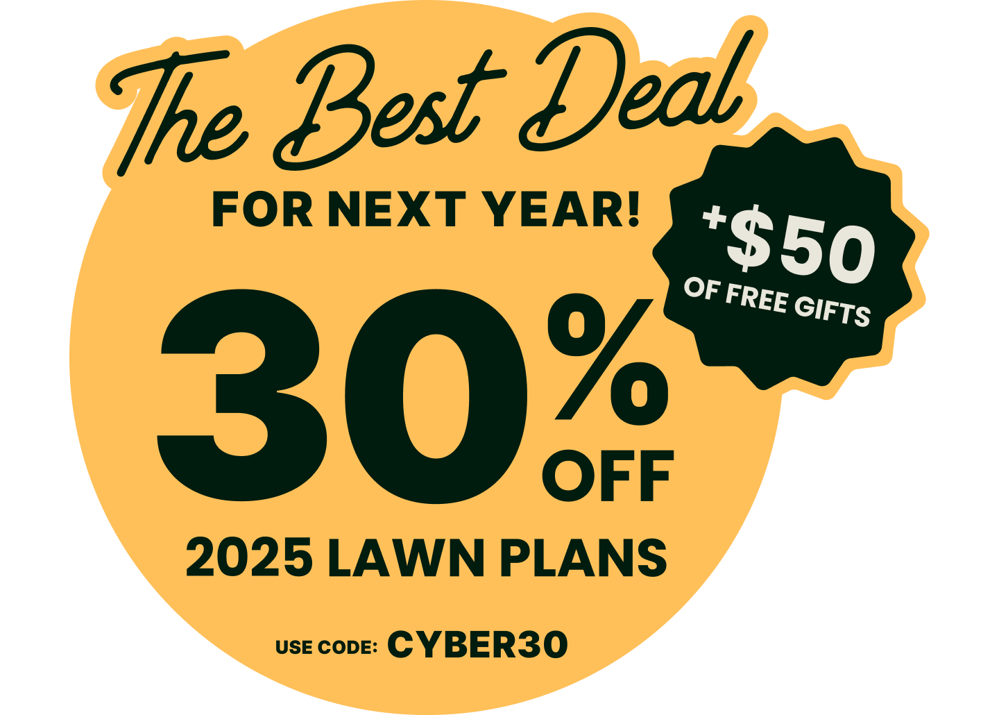 Custom Lawn Plan | Sunday Lawn Care